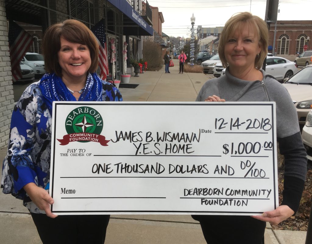 DCF 20TH ANNIVERSARY GRANT TO SUPPORT JAMES B. WISMANN Y.E.S. HOME'S ...