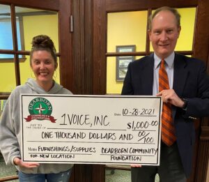 PROACTIVE GRANT SUPPORTS 1 VOICE COMMUNITY RECOVERY CENTER - Dearborn ...