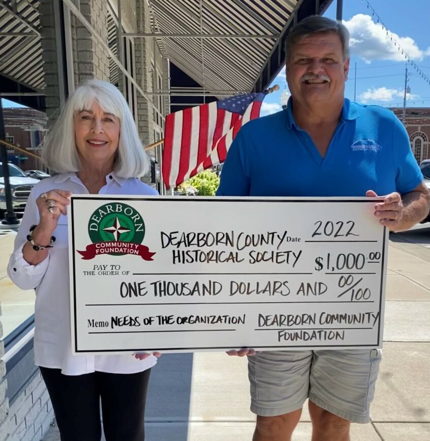 DCF PROACTIVE GRANT SUPPORTS DEARBORN COUNTY HISTORICAL SOCIETY ... DCF PROACTIVE GRANT SUPPORTS DEARBORN COUNTY HISTORICAL SOCIETY ...