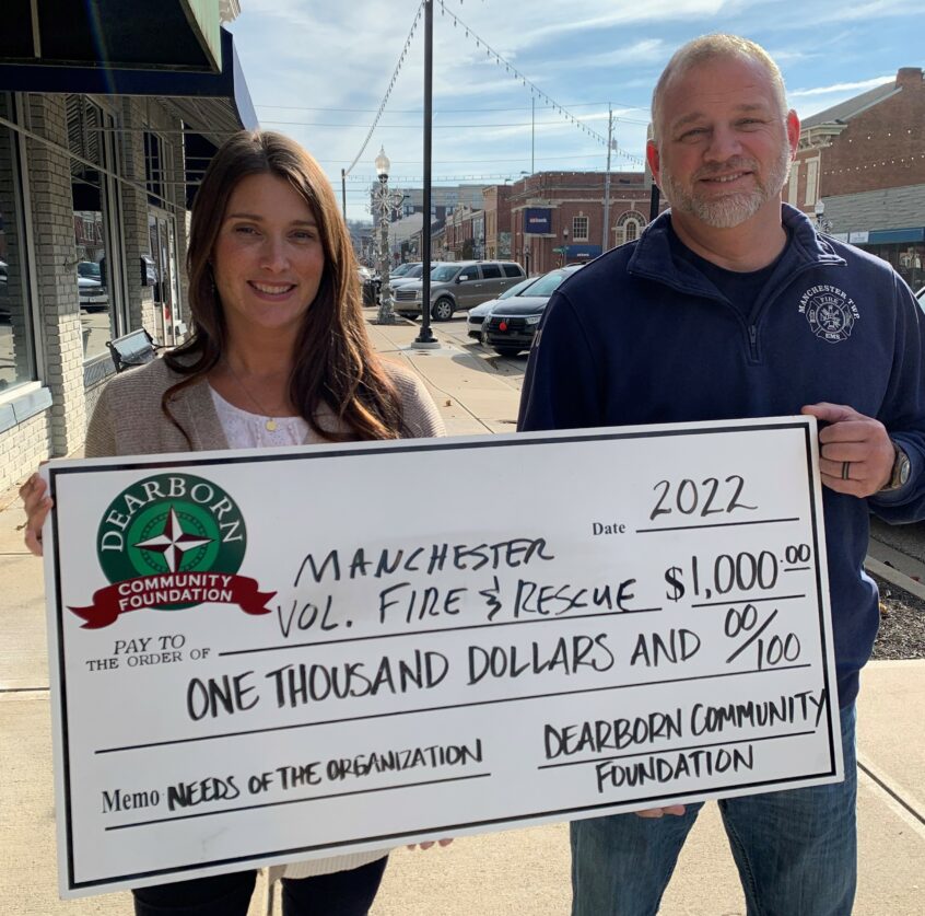 DCF GRANT HELPS EQUIP MANCHESTER AMBULANCE - Dearborn Community Foundation