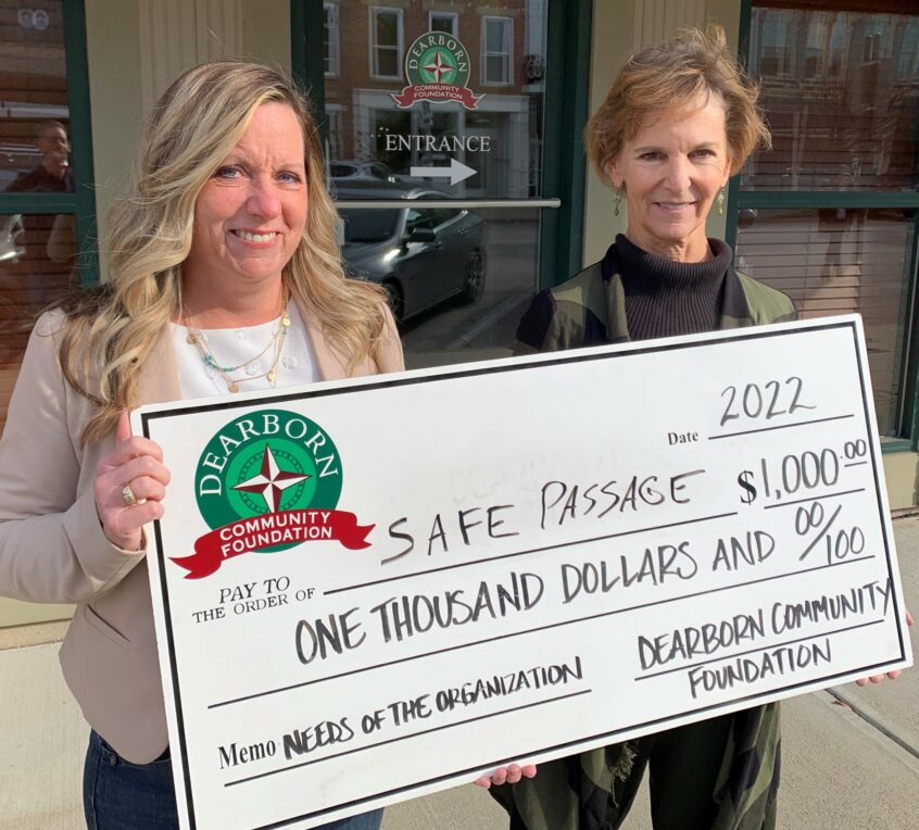 DCF PROACTIVE GRANT SUPPORTS SAFE PASSAGE - Dearborn Community Foundation DCF PROACTIVE GRANT SUPPORTS SAFE PASSAGE - Dearborn Community Foundation